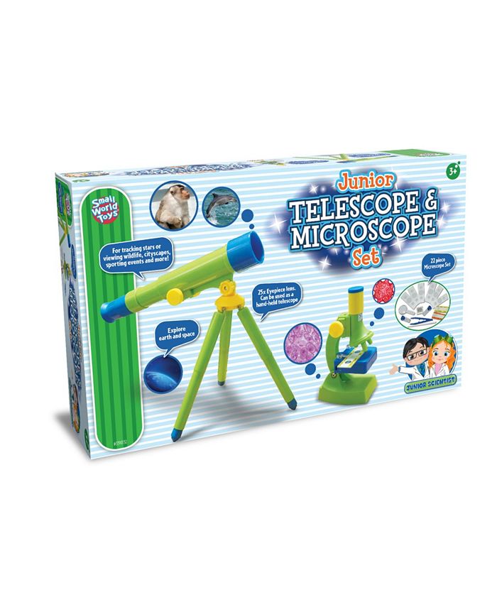 Small World Toys Junior Telescope and Microscope Set - Macy's