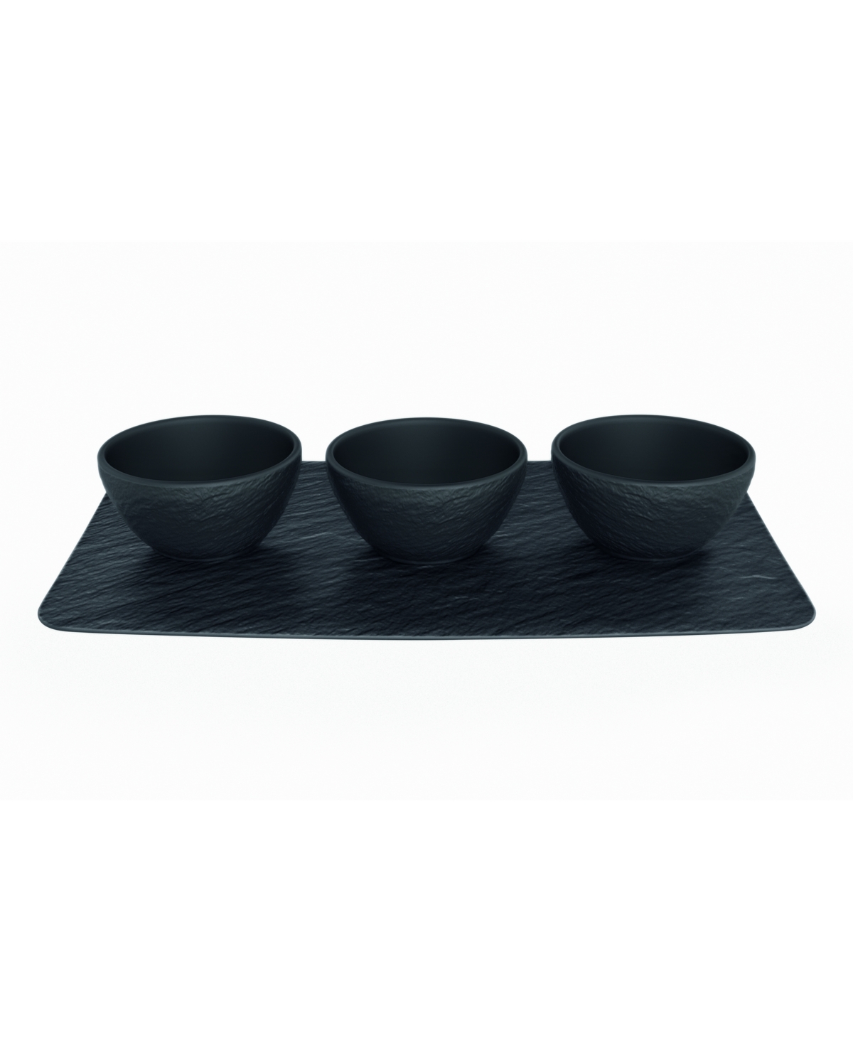 Click here for Villeroy & Boch Manufacture Rock Dip Bowls & Tray... prices