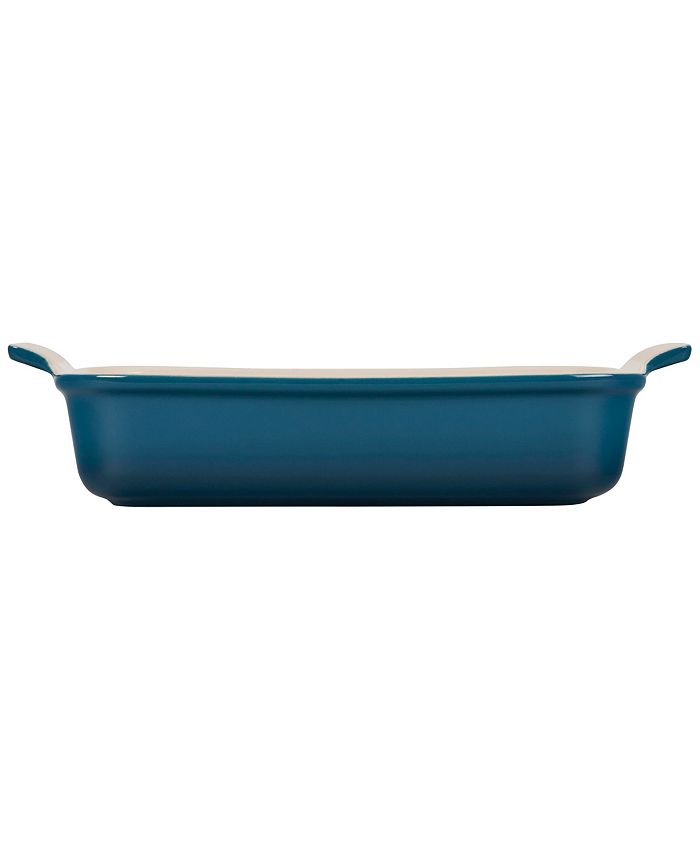 Le Creuset Heritage Stoneware 12" x 9" Rectangular Baking Dish - Macy's