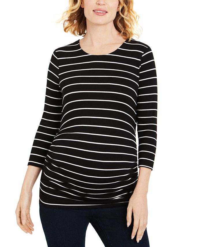 Jessica Simpson Maternity Ruched Top - Macy's