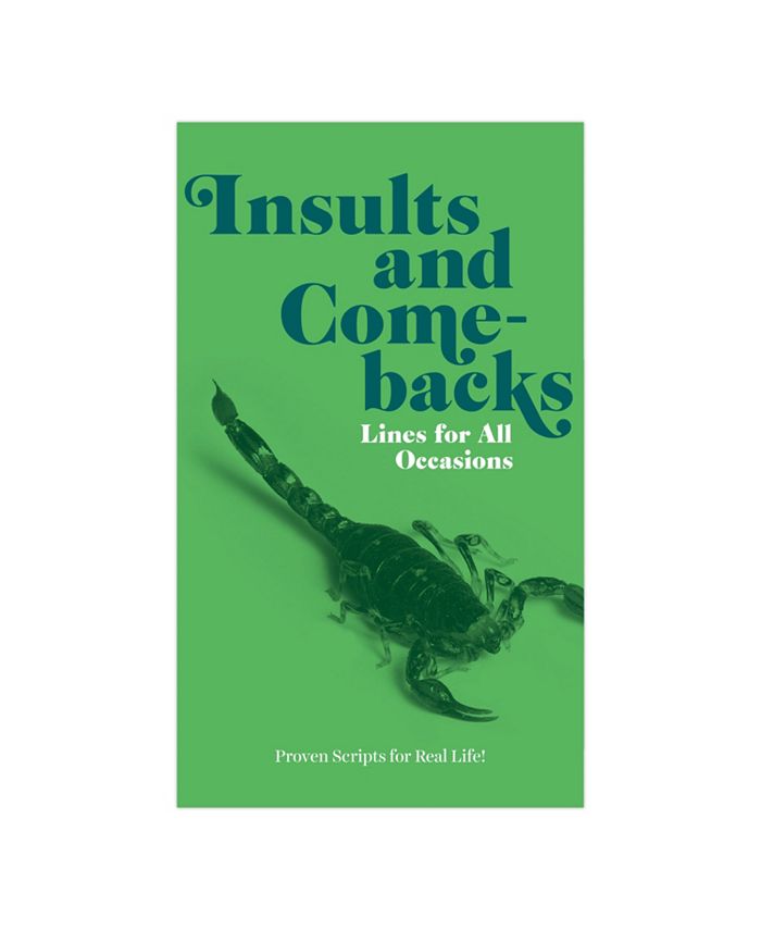 Knock Knock Insults and Comebacks Paperback Book - Macy's