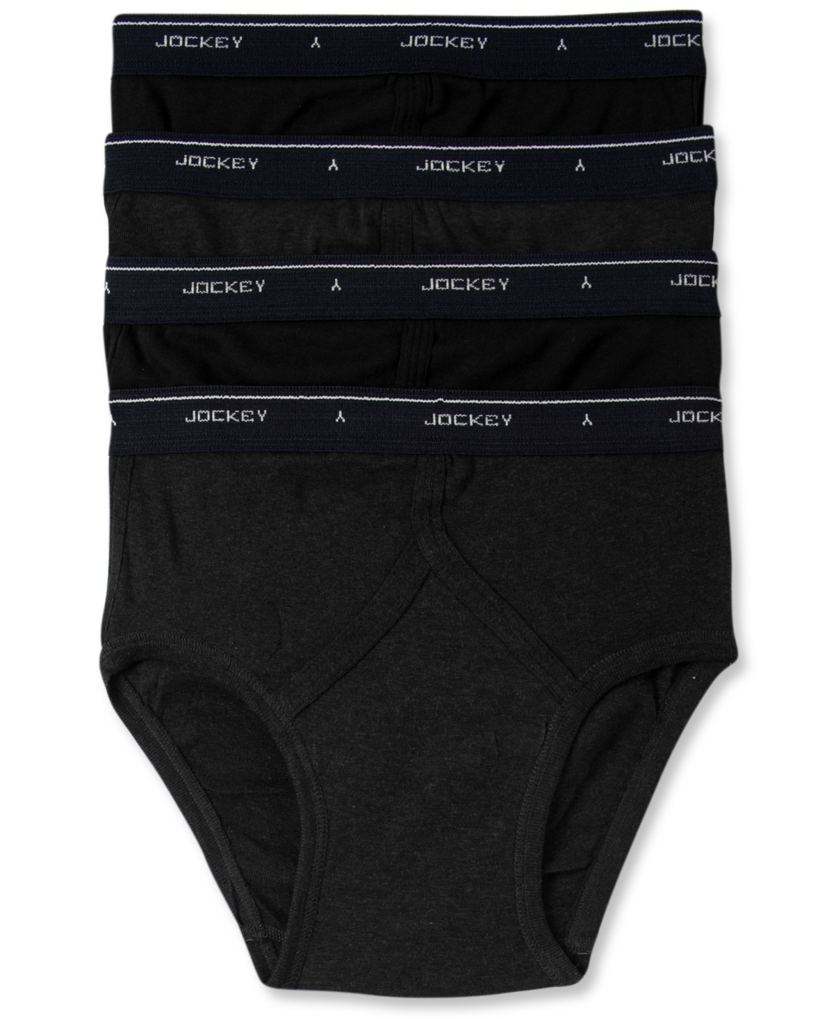 Click here for Mens 4-Pack Classic Low-Rise Briefs - Black prices