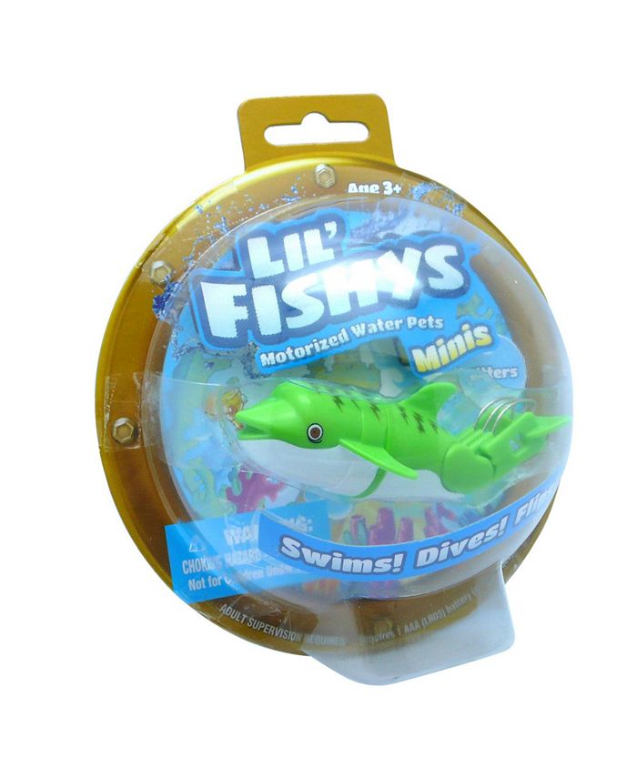 Foodie Surprise Lil Fishys Mini Fish and Shark Motorized Water Pet ...
