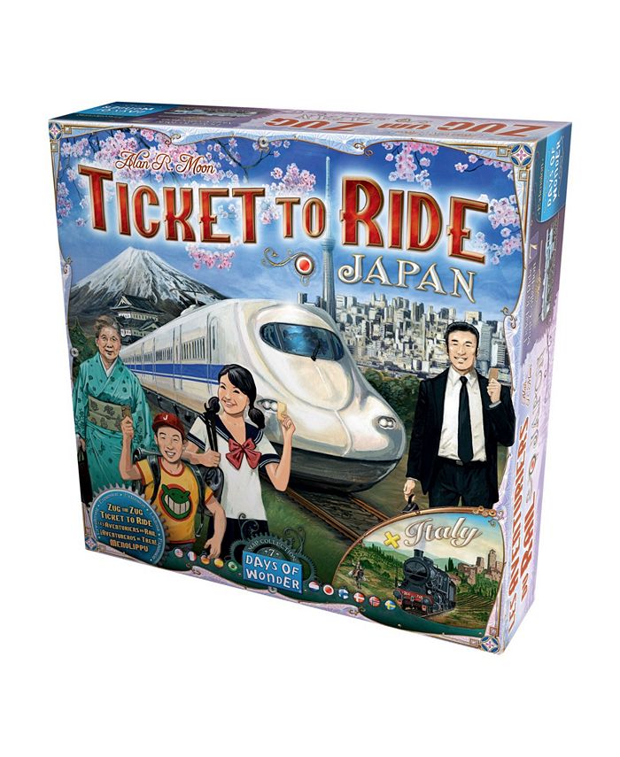 Asmodee Editions Ticket to Ride: Japan and Italy Map 7 Board Game - Macy's