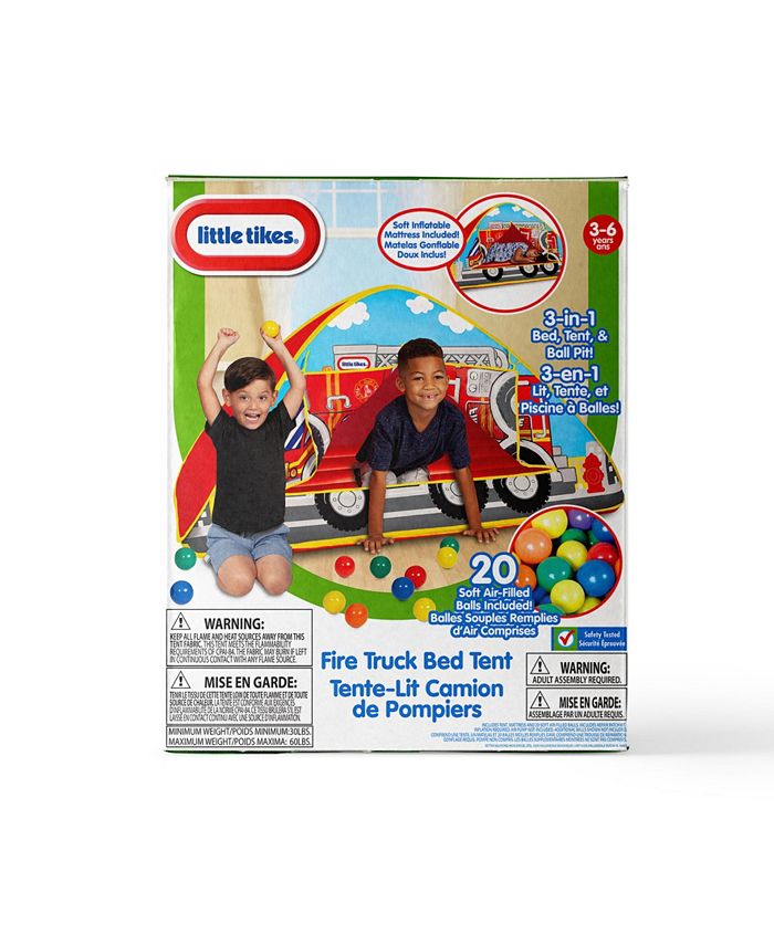 Redbox Little Tikes Fire Truck 3-in-1 Bed, Tent, and Ball Pit - Macy's