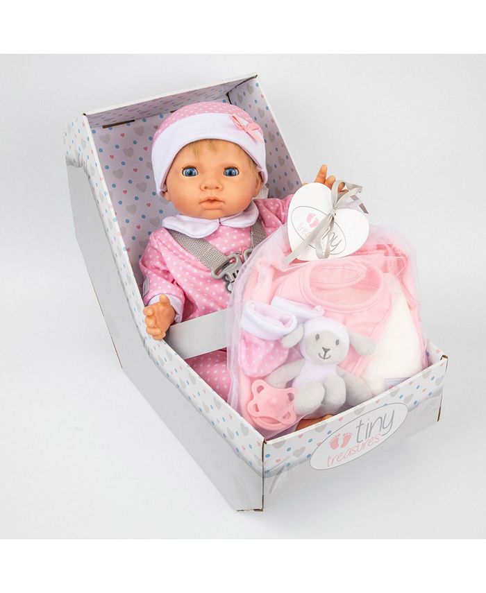 Redbox Tiny Treasures Toy Baby Doll with Outfit Set - Macy's