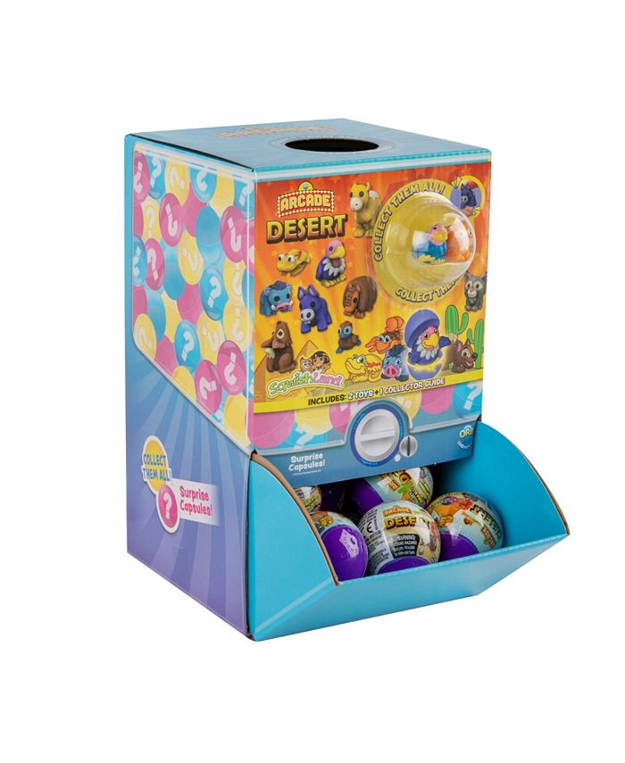 ORB Arcade Sqwishland Desert Collection Figure Surprise Capsules - 48 ...