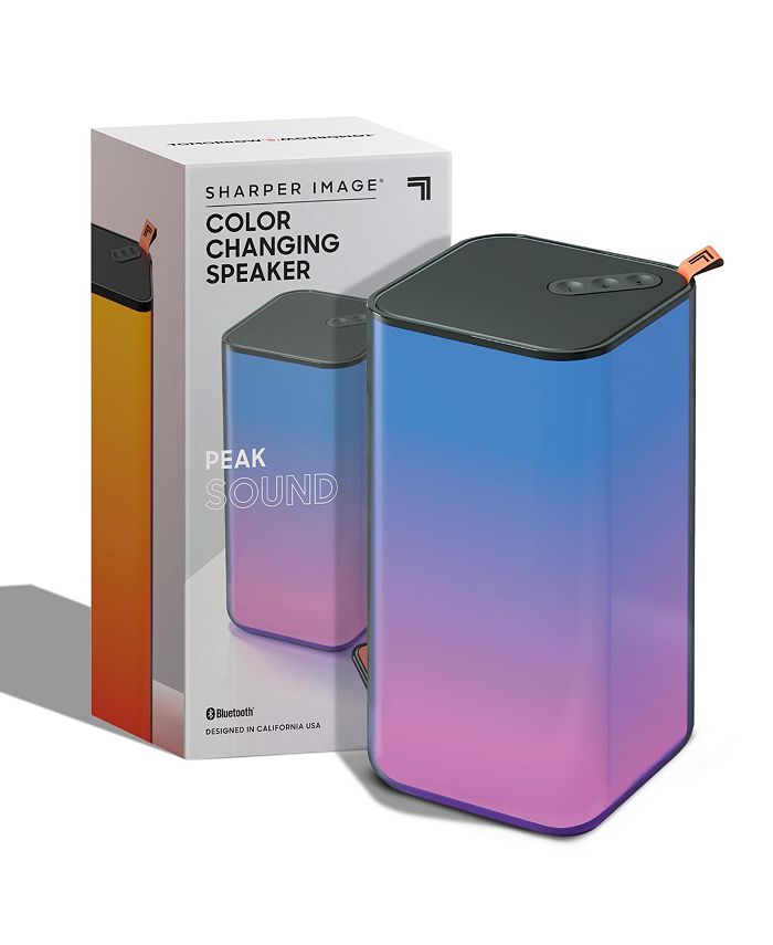 Sharper Image Bluetooth Color Changing Speaker - Macy's