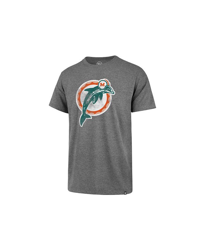 '47 Brand Miami Dolphins Men's Throwback Club T-Shirt - Macy's
