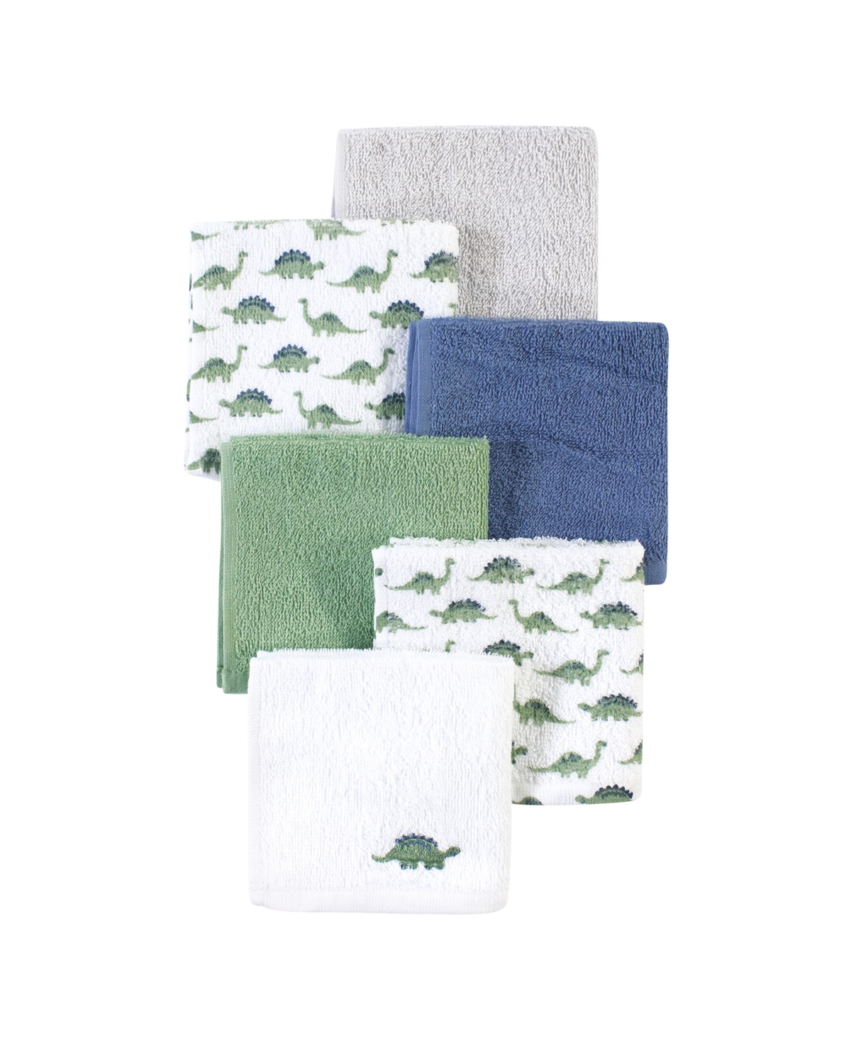 Click here for Luvable Friends Boys Set of Six Woven Washcloths -... prices