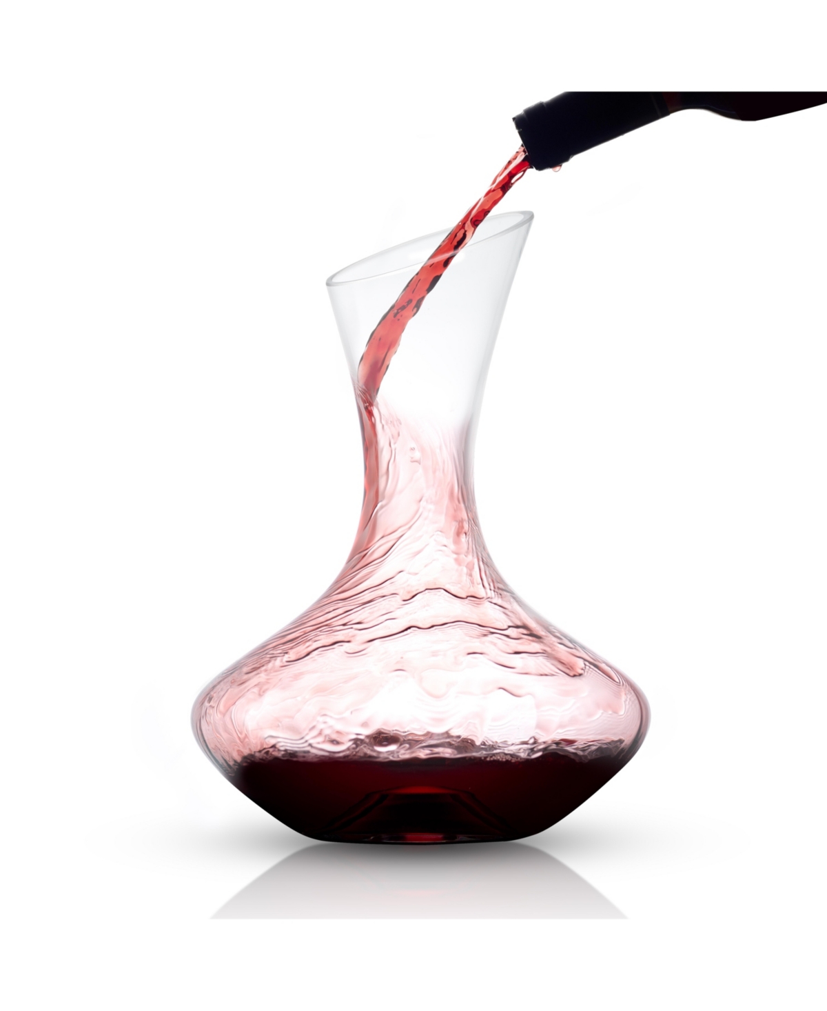 Click here for JoyJolt Lancia Crystal Wine Decanter - Clear prices