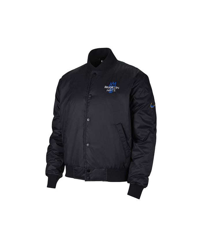 Nike Brooklyn Nets Men's City Edition Courtside Sublimated Jacket - Macy's