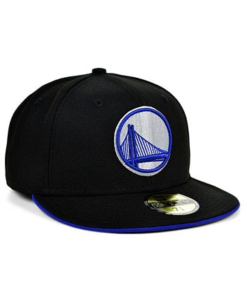 New Era Golden State Warriors Black Gray Pop 59FIFTY Cap - Macy's