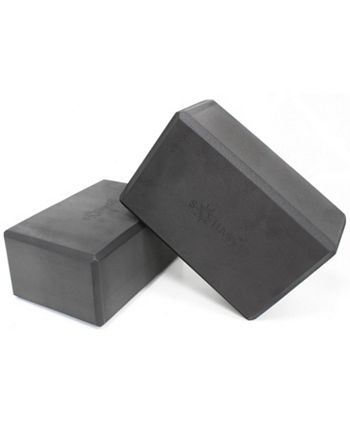 Sol Living Yoga Block, Pack of 2 - Macy's