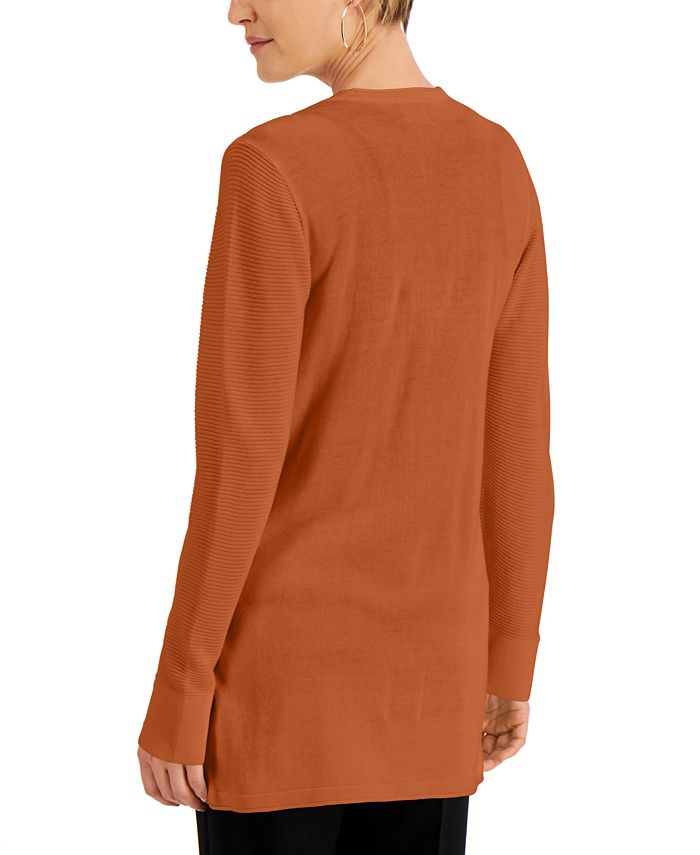 JM Collection Open-Front Cardigan, Created for Macy's - Macy's