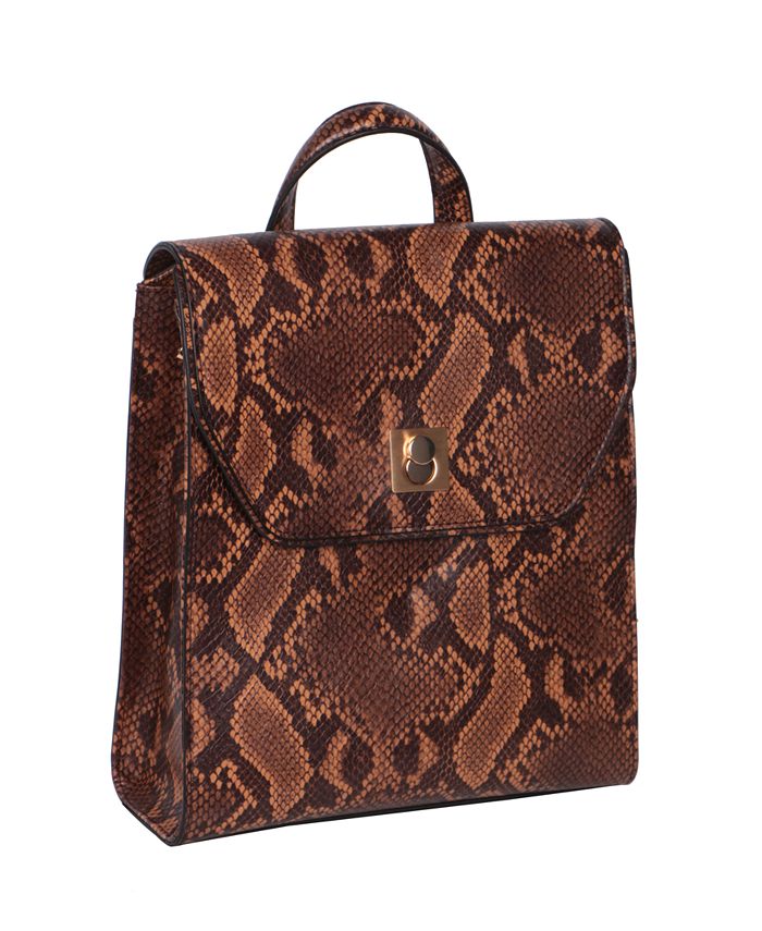 Alfani Circle Lock Backpack, Created for Macy's & Reviews - Handbags ...