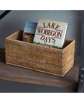 Artifacts Trading Company Rectangular Basket - Macy's