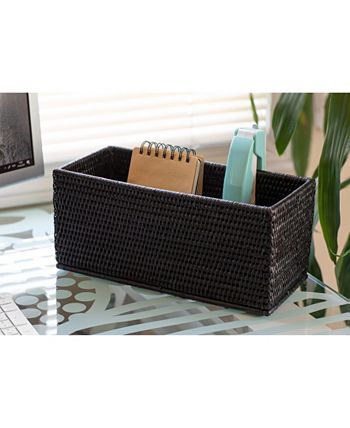 Artifacts Trading Company Rectangular Basket - Macy's