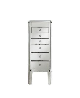 Mirabelle Mirrored Rectangular Vanity Table - Macy's