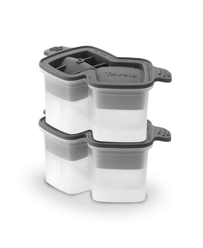 Tovolo Stacked Rocks Ice Molds, Set of 2 Classic Whiskey Rocks Ice ...