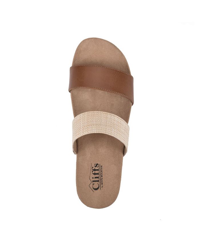 Cliffs by White Mountain Women's Tahlie Slide Sandals - Macy's