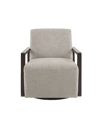 Madison Park Reed Swivel Chair - Macy's