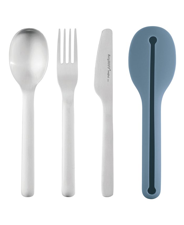 BergHOFF Leo to-Go Dual Lunch Box and Flatware Set - Macy's
