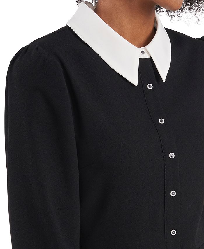 Riley & Rae Hallie Collared Dress, Created for Macy's & Reviews ...