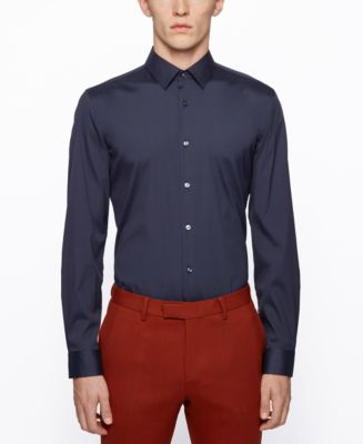 BOSS by Hugo Boss Men's Isko Slim-Fit Shirt - Macy's