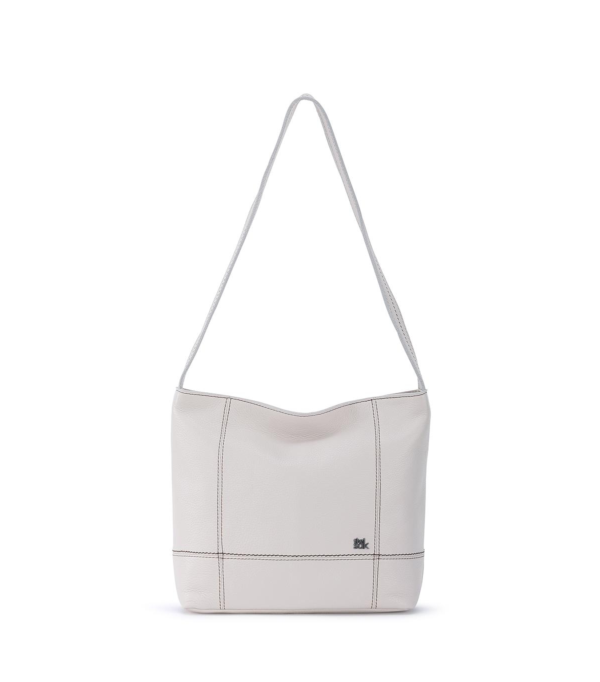 Click here for The Sak De Young Leather Hobo - Stone prices