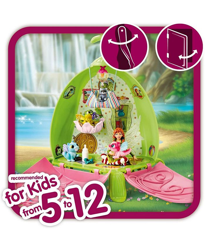 Redbox Schleich Bayala Fairy Marween's Preschool with Baby Animal Toys ...