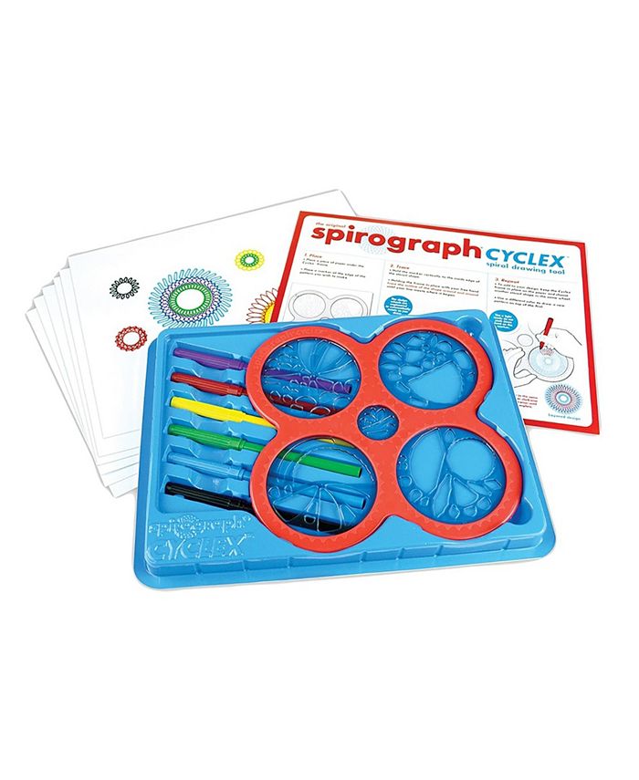 Spirograph Classic Cyclex Spiral Drawing Art Tool Kit - Macy's