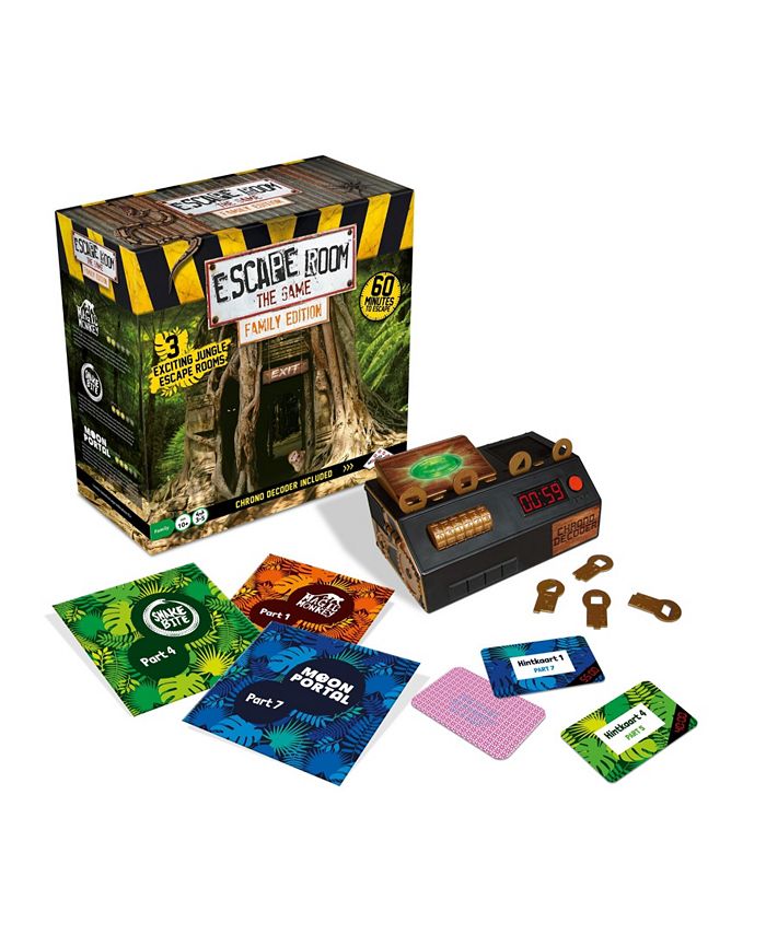 Identity Games Escape Room The Game Family Edition with 3 Exciting ...