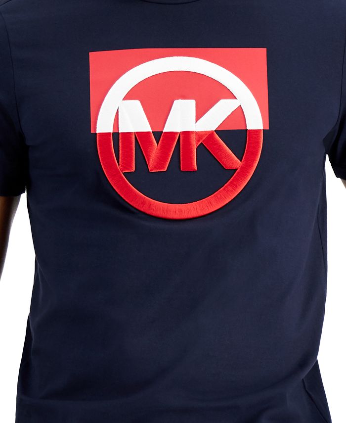 Michael Kors Men's MK Block Logo T-Shirt - Macy's