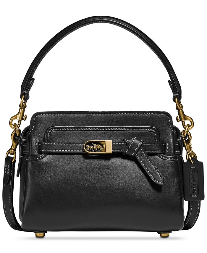 COACH Tate 18 Leather Crossbody - Macy's