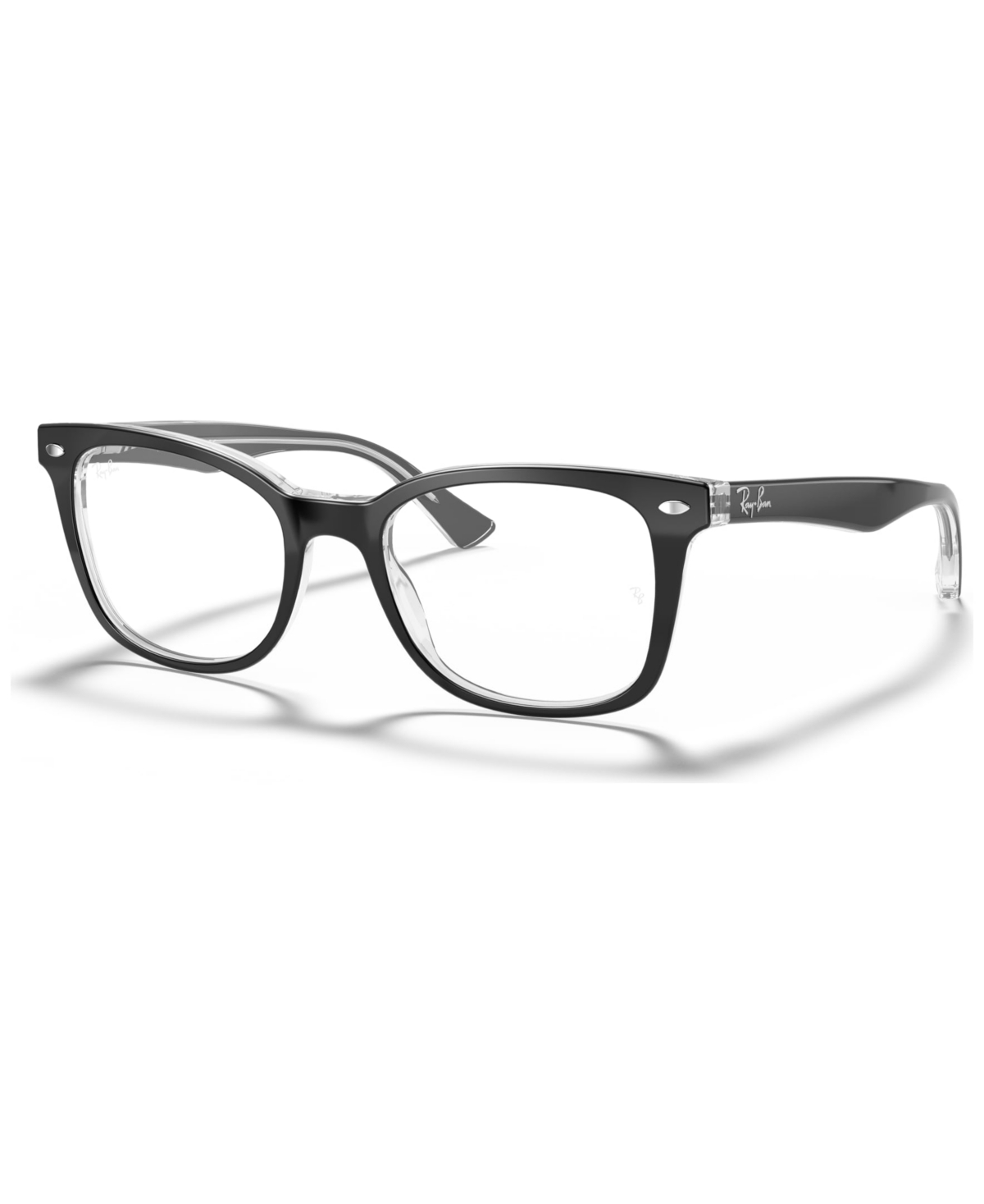 Click here for Ray-Ban RX5285 Womens Square Eyeglasses - Green Ha... prices