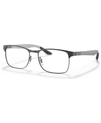 Ray-Ban RX8416 Men's Square Eyeglasses - Macy's