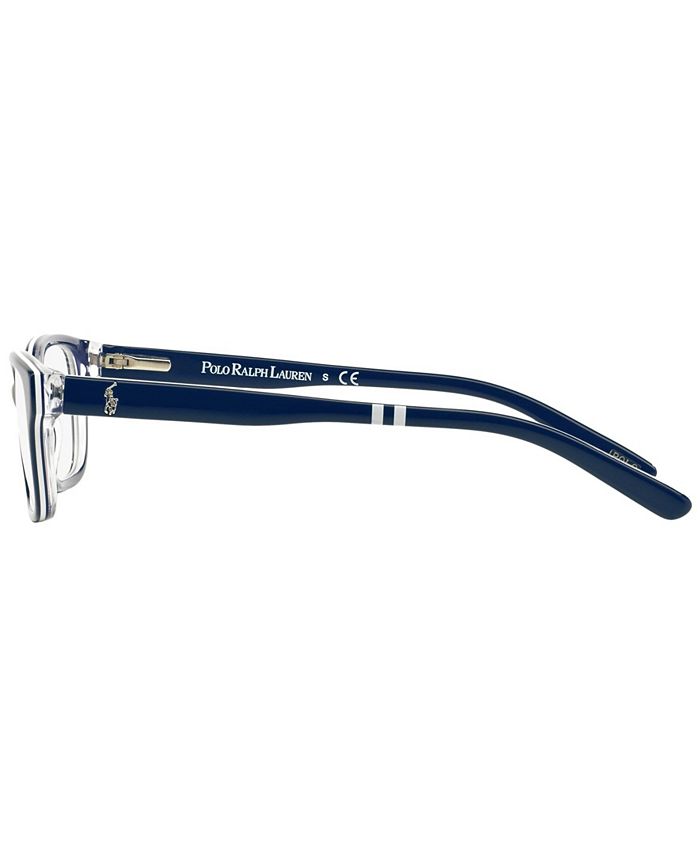 Polo Ralph Lauren Polo Prep PP8520 Men's Rectangle Eyeglasses - Macy's