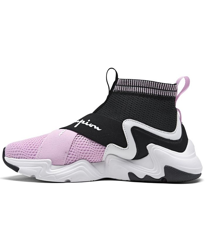 Champion Big Girls Hyper CX Casual Sneakers from Finish Line - Macy's