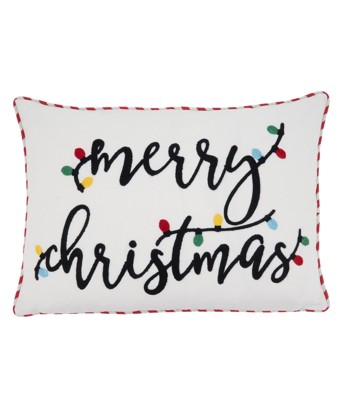 Click here for Saro Lifestyle Merry Christmas Design Decorative P... prices