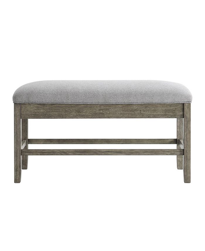 Furniture Grayson Counter Height Bench - Macy's