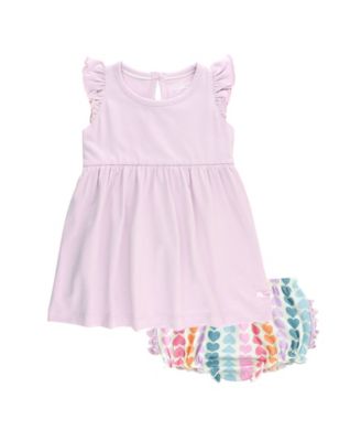 Baby Girls Flutter Dress and Rufflebutts Set - Macy's