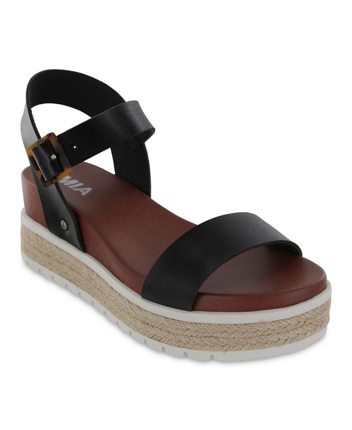 MIA Women's Kiera Flatform Sandals - Macy's