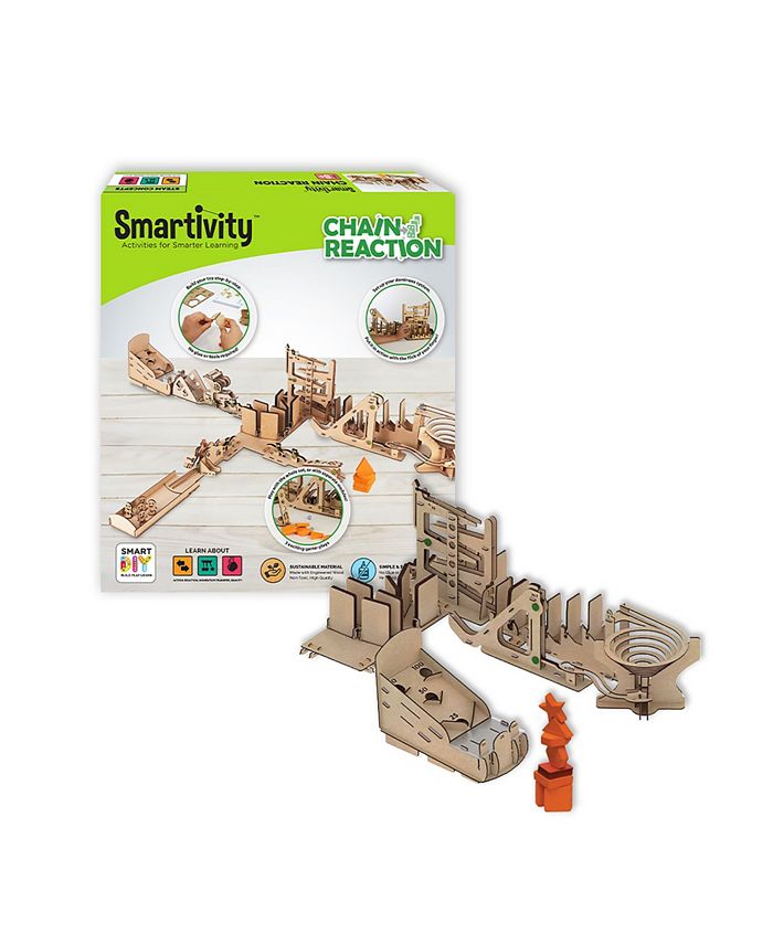 Flat River Group Smartivity Chain Reaction Colliding Dominoes STEM ...