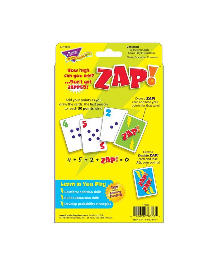 Trend Enterprises Zap Learning Game - Macy's