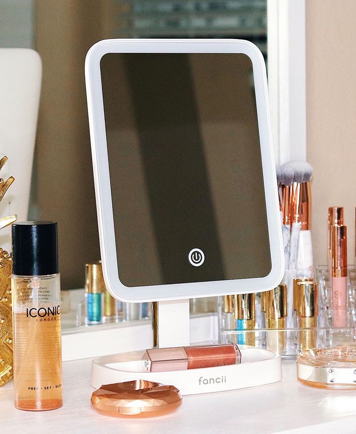 Fancii Aura Lighted Vanity Makeup Mirror with 3 Light Settings - Macy's