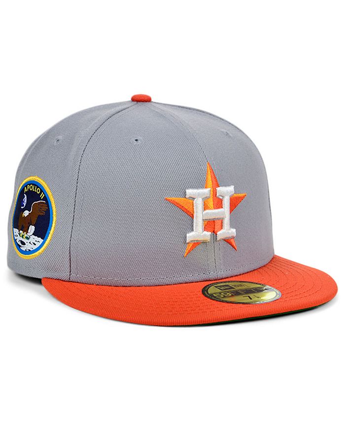 New Era Houston Astros Gray Anniversary 59FIFTY Cap - Macy's