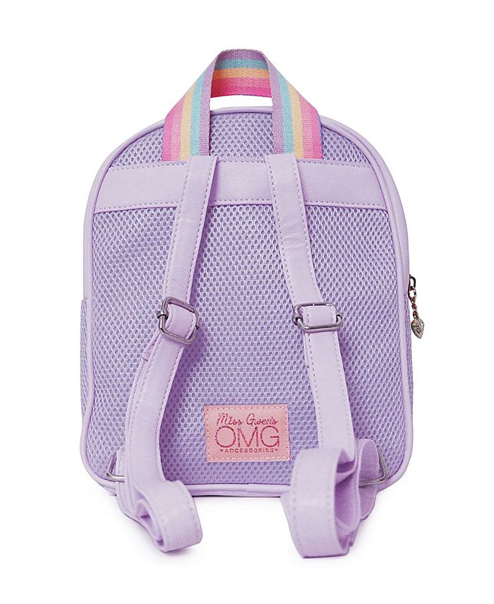 OMG! Accessories Miss Gwen Rainbow Butterfly Flower Crown Mini Backpack ...