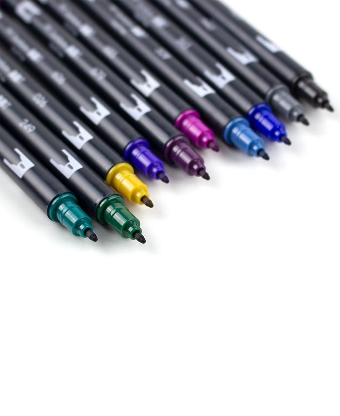Tombow Dual Brush Pen Art Markers, 10-Pack & Reviews - Home - Macy's