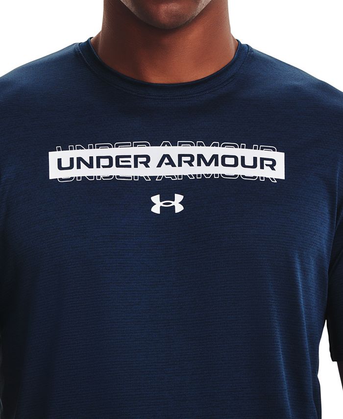 Under Armour Men's Performance Logo Graphic Training T-Shirt - Macy's